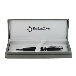Franklin Covey Freemont Deco Black w/Chrome Appointments Ballpoint Pen