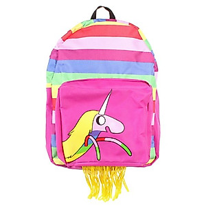 Bioworld Adventure Time Lady Rainicorn Hooded Backpack, Multi-Colored