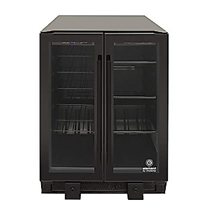 Vinotemp EL-BWC102-02 Touch Screen Beverage Wine Cooler, Black