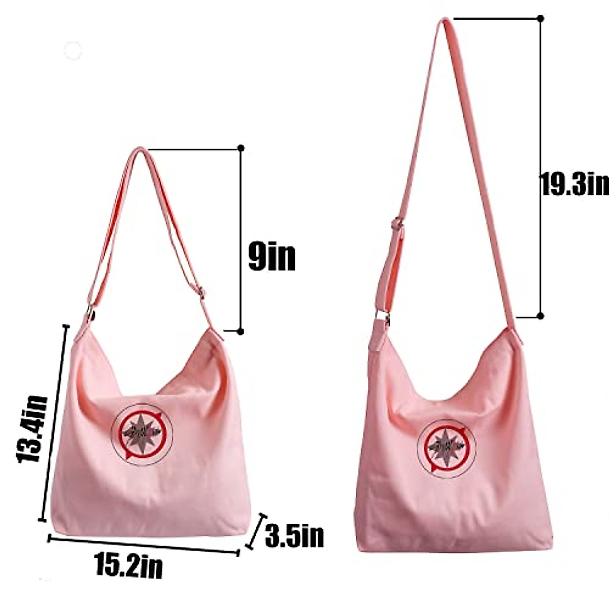 Kpop Stray Kids Merchandise Canvas Shoulder Bag, Hobo Crossbody Handbag Casual Tote