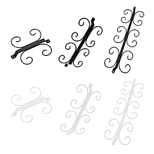 Wine Glasses Rack Under Cabinet Stemware Rack,Wine Glass Hanger Rack Wire Wine Glass Holder Storage Hanger for Cabinet Kitchen Bar BlackL