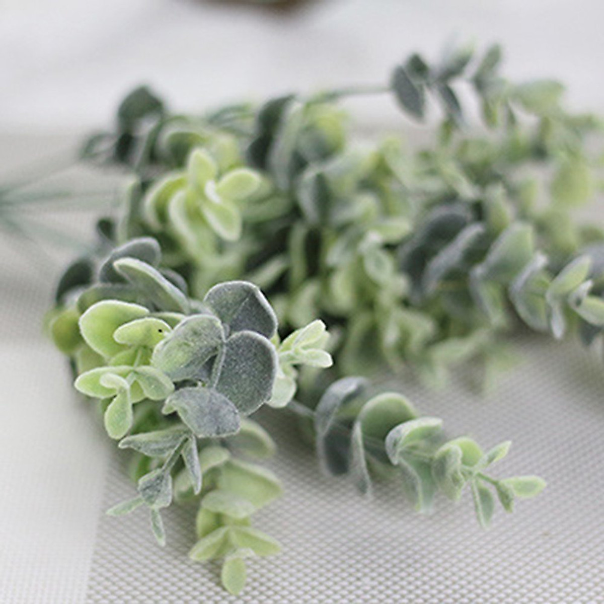 Bluelans® Artificial Fake Plastic Artificial Plastic Plant Eucalyptus Grass for Home Garden Wedding Party Decoration