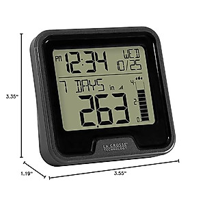 La Crosse Technology 724-1409 Wireless Rain Station , Black