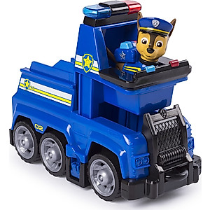 Paw Patrol 6045905 Chase’s Ultimate Rescue Police Cruiser with Lifting Seat and Fold Out Barricade