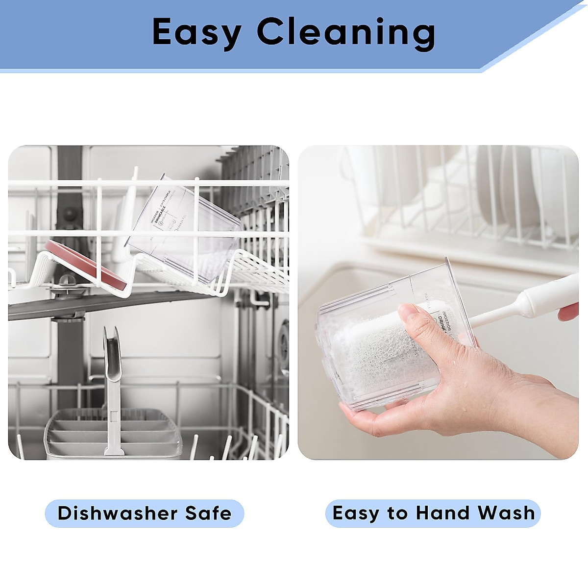 Fouwey Food Storage Containers 4 Pack Creami Pints And Lids For Creami Deluxe NC501 NC500 Series Ice Cream Makers Containers,Food Storage Containers With Lids Storage Containers