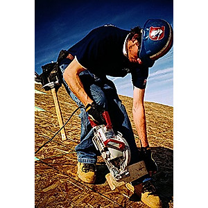 Toolhangers Unlimited Original Retractable Saw Hanger (Red #21087) - Hook Accessory for Skil Wormdrive Saws