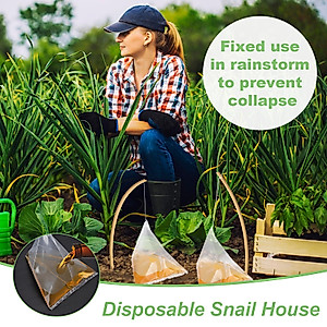 Snail Slug Trap Beer, 20PCs Plastic Bag Snail Killer, Slug Repellent for Garden, Snail Slug Catcher