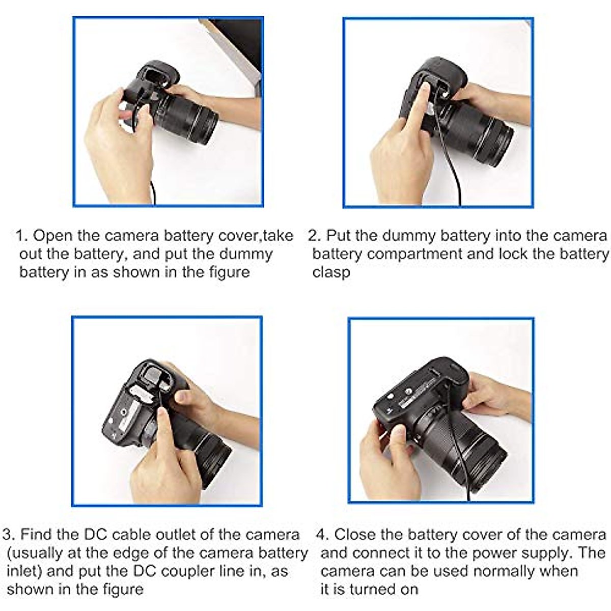 ACK-E6/ACE6N DR-E6 Continuous Power Adapter LP-E6 Dummy Battery for Canon EOS 70D 80D 90D 5Ds 5Ds R 5D Mark II III IV 6D 6D Mark II 7D 7D Mark II 60D 60Da EOS R R5 R6 R7 Cameras by Tengdaxing