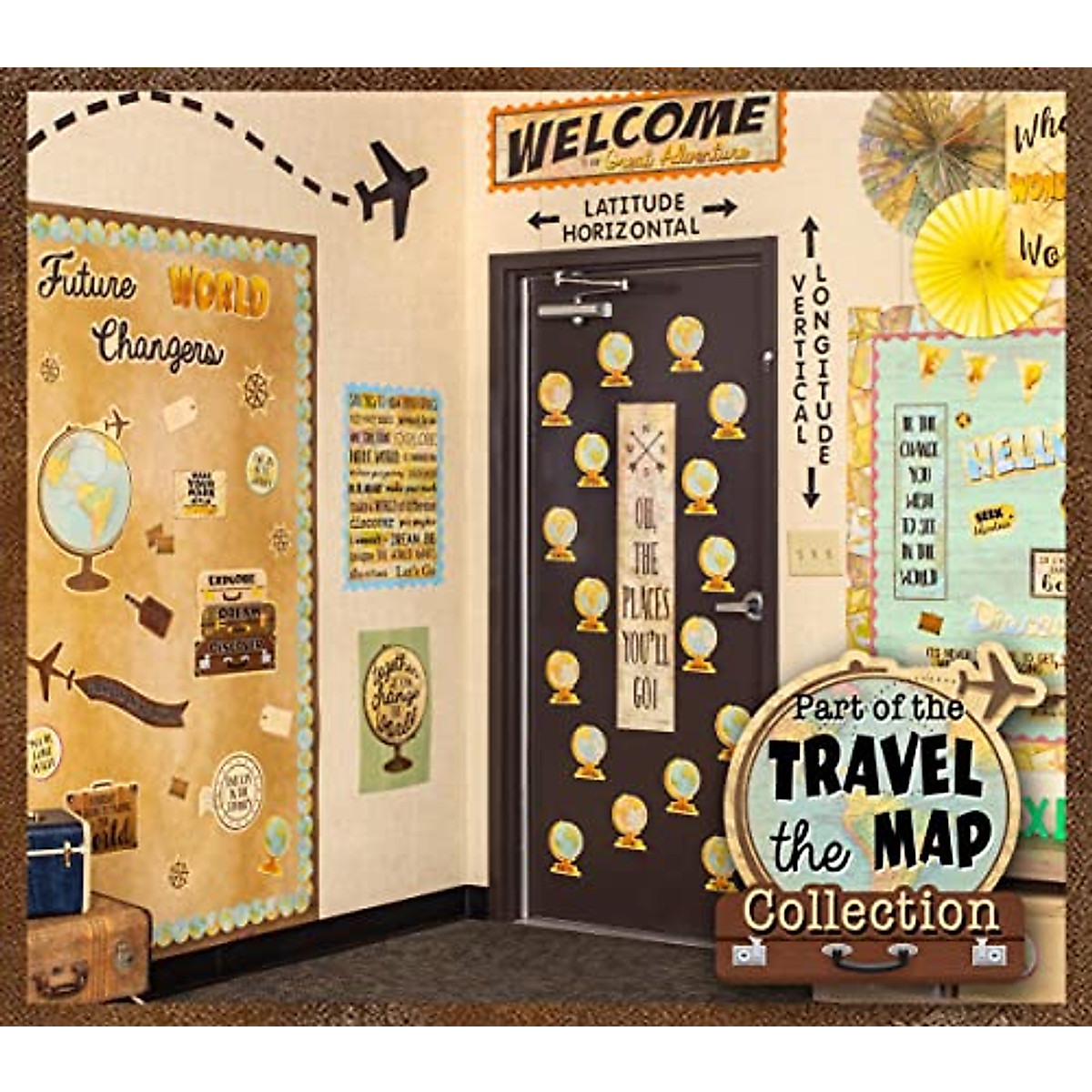 Teacher Created Resources Travel The Map Incentive Charts (TCR8564)