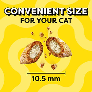 Temptations Classic Crunchy and Soft Cat Treats Seafood Medley Flavor, 48 oz. Pouch