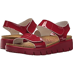 Alegria Playa Womens Sandal Duo Red Patent 6 M US
