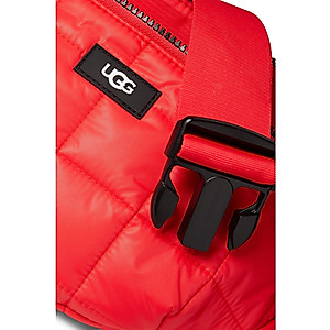 UGG Women's Gibbs Belt Bag Puff Handbag, Natural Spotty, One Size