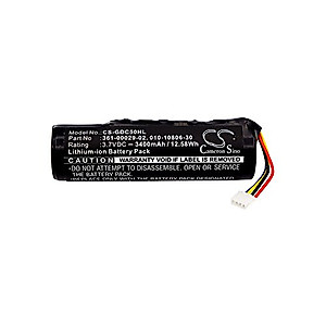 FYIOGXG Replacement Battery for Garmin Alpha, Alpha 100, TT 10 Dog Tracking, TT 10 Training Device, TT10, TT10 Dog Device, TT10 GPS Dog Tracking Collar, TT15, TT15 GPS Dog Tracking Collar 3400mAh