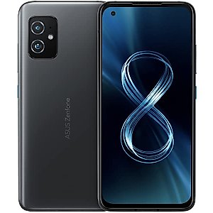 ASUS Zenfone 8 ZS590KS 5G Dual 256GB 12GB RAM Factory Unlocked (GSM Only | No CDMA - not Compatible with Verizon/Sprint) International Version - Black