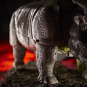 Transformers Toys Generations War for Cybertron: Kingdom Voyager WFC-K27 Rhinox Action Figure - Kids Ages 8 and Up, 7-inch