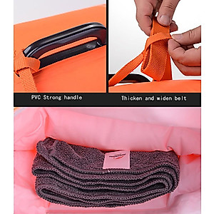 Naturehike Swim Buoy Inflatable Swimming Tow Float Difting Bag Dry Bag Water Sport Storage Bag(Orange)