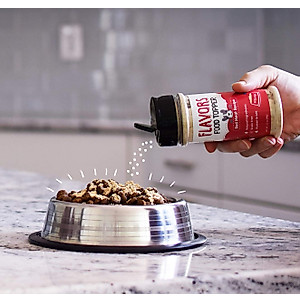 BEAUMONT BASICS Flavors Food Topper for Dogs - Red Meat Recipe with Beef Bone Broth - Natural, Grain Free - Kibble Seasoning & Hydrating Treat Mix for Picky Dog/Puppy, 6.0oz