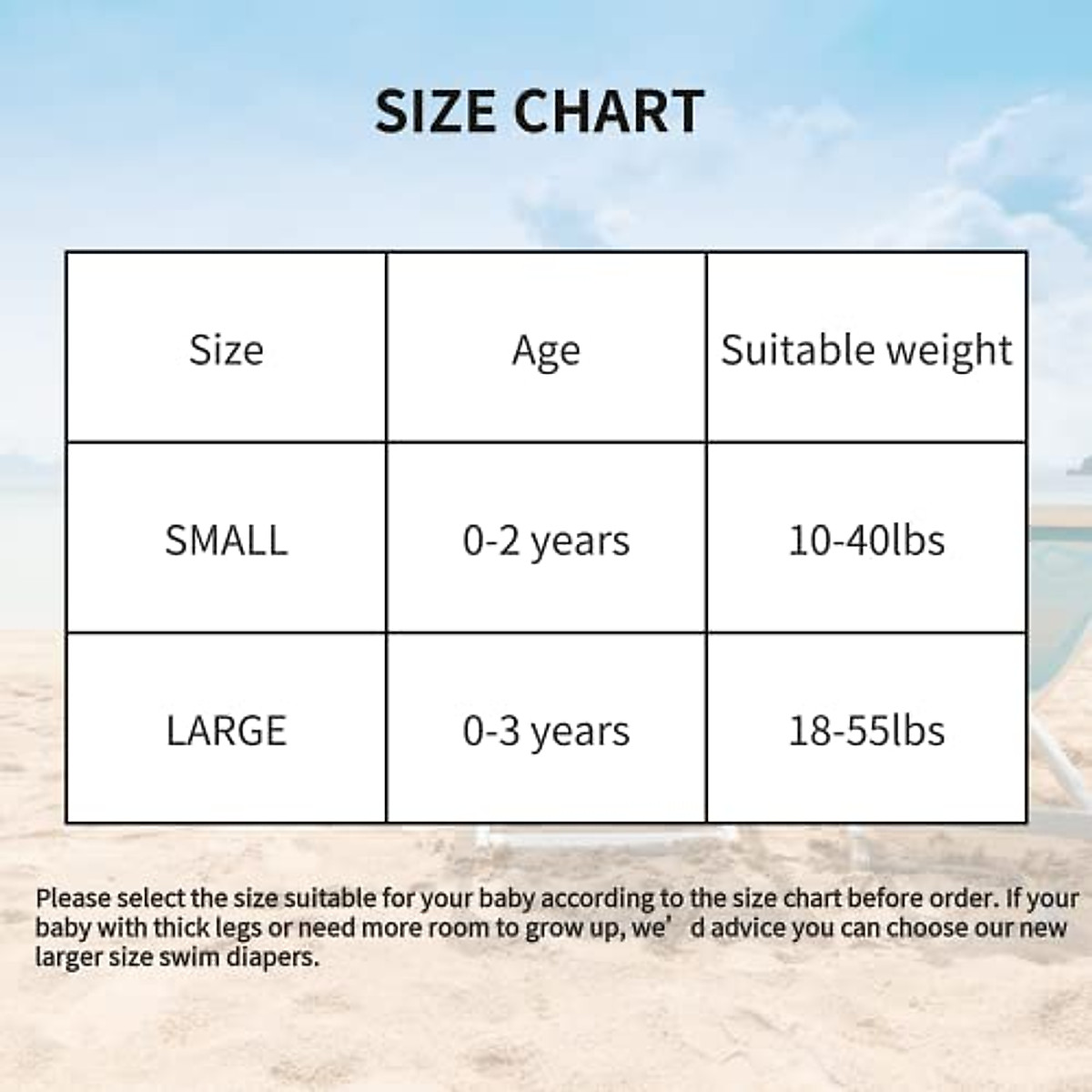 ALVABABY Swim Diapers 2pcs Reuseable Adjustable or Baby Gifts & Swimming Lessons DYK39-40 Small (Pack of 2)