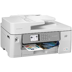 Brother MFC-J6555DW INKvestment Tank Color Inkjet All-In-One Printer with up to 1 Year of Ink In-box1 and 11” x 17” print, copy, scan, and fax capabilities