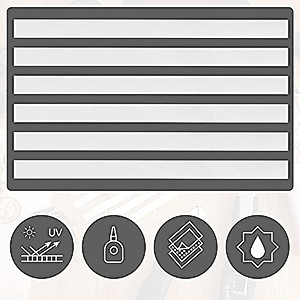 20 Pieces Reflective Tape Tachometer Tapes Strips for Optical and Laser Reflective Sticker for Non-Contact Digital Photo Tachometers Accessories Optical and Laser Tach RPM