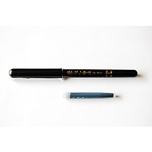 Platinum Japanese Chinese Calligraphy Fude Brush Pen(fine point / soft brush) Refillable Cartridge Type