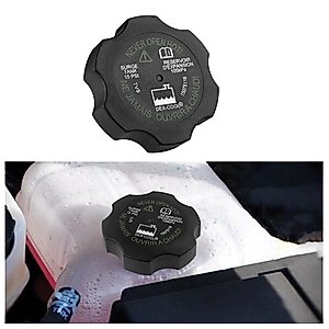 carleef Car Radiator Coolant Reservoir Cap,Replaces OEM#15075118 Radiator Cover for Old Radiator,Car Accessories Radiator Covers Compatible with Chevy Pontiac Buick GMC Cadillac Saturn
