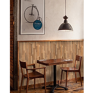 Wood Peel and Stick Wallpaper Wood Grain Contact Paper for Cabinet Wood Shiplap Wallpaper Wood Self Adhesive Removable Wallpaper Decorative Faux Wood Wallpaper Wood Panel Interior 15.7” ×393”