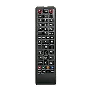 New AK59-00149A Replaced Remote fit for Samsung BDF5100/ZA BD-ES5300 BD-FM51 BD-FM57C BD-H5100 BD-H5900 BD-HM51 BD-HM59 BD-J5100 BD-J5700 BD-J5900 BD-JM51 BD-JM57 BD-JM57C BLU-RAY Disc Player