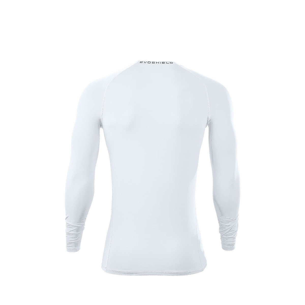 EvoShield Men's Standard Long Sleeve, Team White, Medium