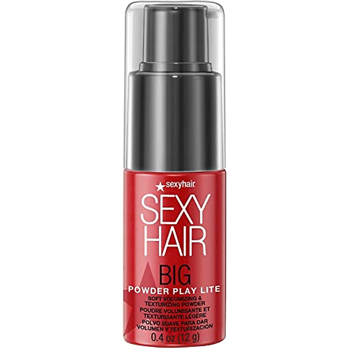SexyHair Big Powder Play Lite Soft Volumizing & Texturizing Powder, 0.4 Oz | Up to 50% More Volume | Lightweight Powder | Invisibible