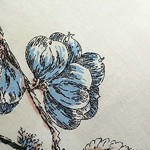 Brandream Throw Pillow Cover 18 X 18 100% Cotton Farmhouse American Country Pillow Cases Bedroom Decor 1-Piece