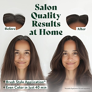 Herbatint Permanent Hair Dye For Women - 5C Light Ash Chestnut - For Up To 100% Gray Coverage of Resistant Gray Hair - Ammonia-Free, Alcohol-Free & Vegan - Salon Influenced Hair Color 5.75 fl oz