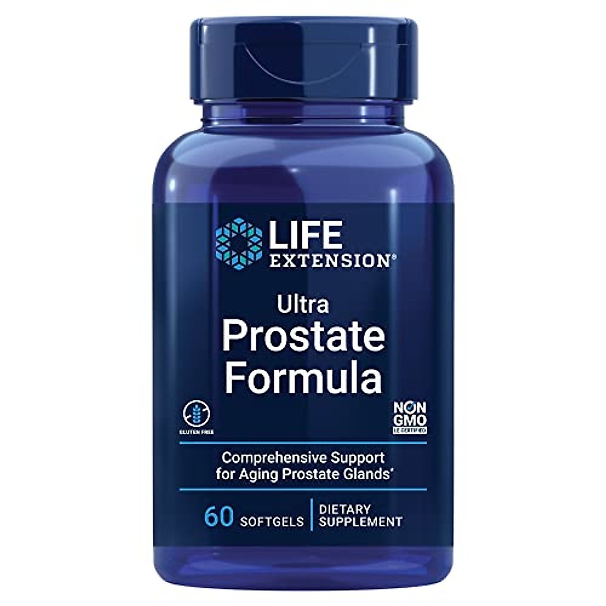 Life Extension Ultra Prostate Formula - Men’s Prostate Health Supplement with Beta Sitosterol, Saw Palmetto, Lycopene, Pumpkin Seed