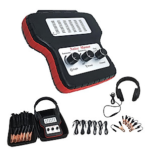 GoolRC Chassis System Ears Electronic Stethoscope Diagnostic Kit, Car Noise Finder Diagnostic Listening Device Multi-Channel Noise Detector Abnormal Sound Detector for Automotive