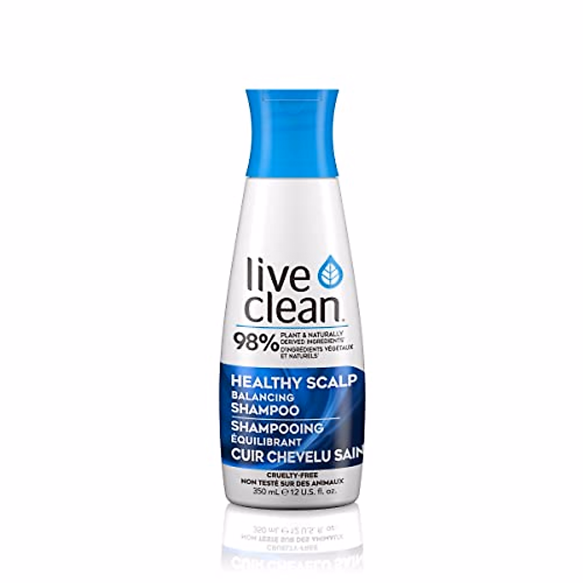 Live Clean Shampoo - 12 Oz (350ml) (Professional Healthy Scalp Balancing Shampoo)