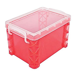 Super Stacker (1) 4 x 6 Inch Index Card Box, Assorted Colors, 1 Box