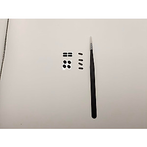 ZG0I7 Earphone Mesh Filter for Airpords Pro Repair Parts Replacement Dustproof Filter Tool Set 2 Pairs with Anti Static Stainless Steel Tweezer