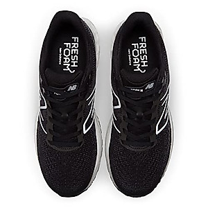 New Balance Men's Fresh Foam X 880 V12 Running Shoe, Black/Lead/Light Aluminum, 10 Wide