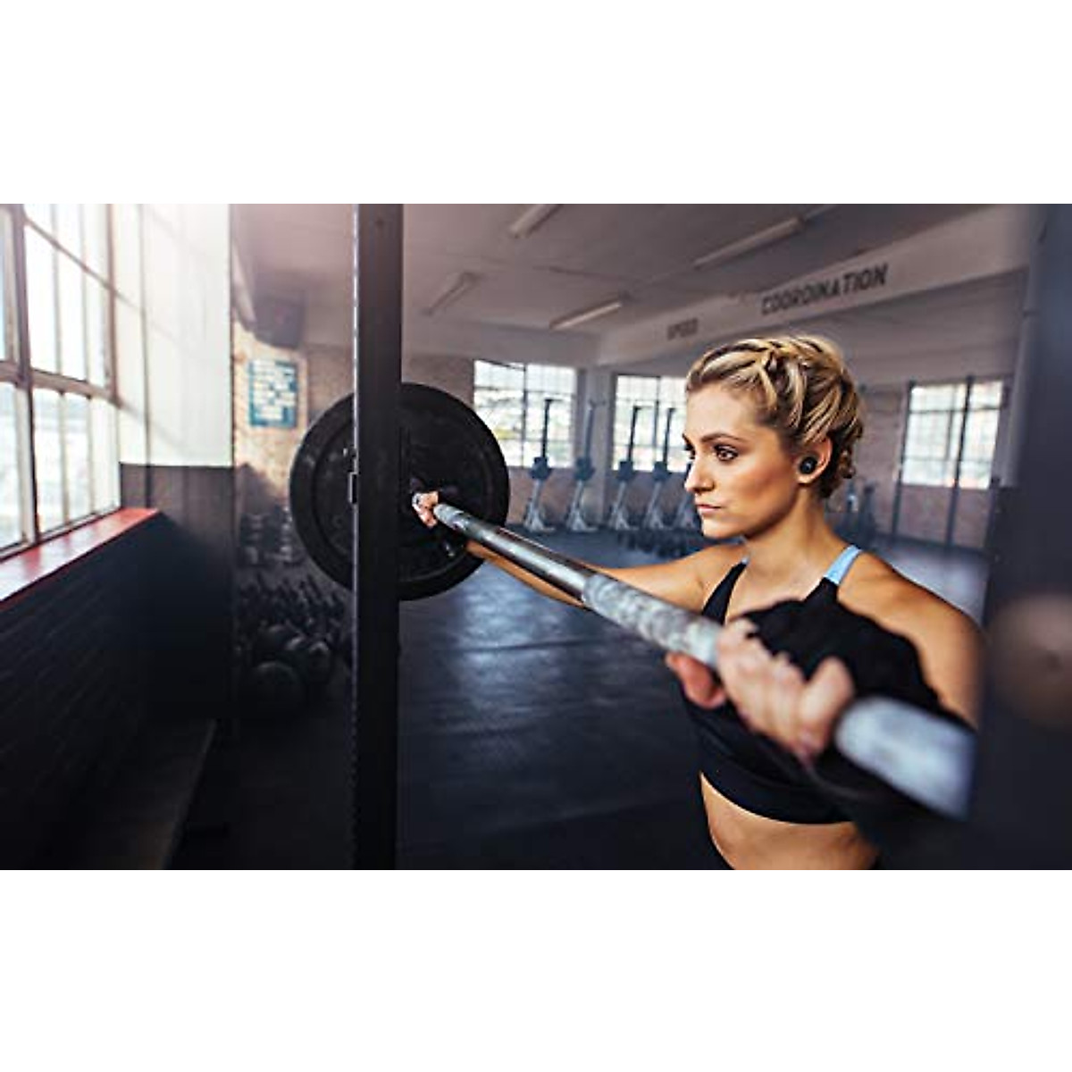 Altec Lansing MZX658 True Evo Waterproof Bluetooth Sport Earphones with Qi Wireless Charging Case