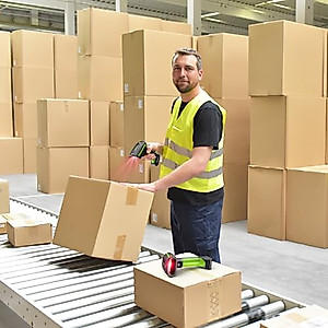 Eyoyo 2D QR Industrial Barcode Scanner with Wireless Charging Stand, Rugged Heavy Duty & IP65 Waterproof 3-in-1 Bluetooth &Wireless&USB Hands-Free Barcode Reader for Laptop Desktop Tablet Android