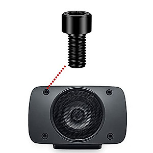 ODO Luck 5PCS Socket Head Cap Screws for Logitech Z906 5.1 Surround Sound Speaker,Replacement Head Socket Screws for Logitech Z906 Accessories