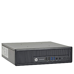 HP EliteDesk 800 G1 Desktop Mini Business PC Intel Quad-Core i5-4590s (3.0GHz) 8GB RAM 500GB HDD Windows 10 Pro 64-Bit WiFi (Renewed)