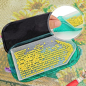 HOHOTIME Diamond Painting Storage Containers,60 Slots Diamond Painting Accessories Kits with Tools for Diamond Art Craft Jewelry Beads Organizer,Diamond Art Storage for DIY Art Craft