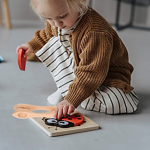 GANAZONO 1pc Musical Spoons Traditional Percussion Spoons Folk Wooden Percussion Instrument for Old Fashioned Irish Folk Sound