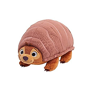 Disney Raya & The Last Dragon Fold'n Roll Tuk Tuk Plush, Stuffed Animal, Officially Licensed Kids Toys for Ages 3 Up by Just Play