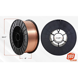 ER70S-6 - MIG Mild & Low Alloy Steel Welding Wire - 33 Lb x 0.035"