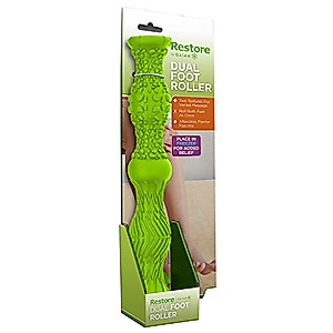 Gaiam Restore Dual Foot Massage Roller