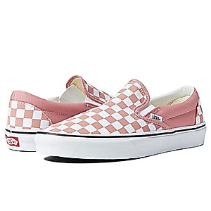 Vans Classic Slip-On™ (Checkerboard) Rosette/True White Men's 5.5, Women's 7 Medium