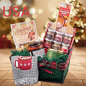 MagicWater Supply Crinkle Cut Paper Shred Filler (1 LB) for Gift Wrapping & Basket Filling - Forest Green