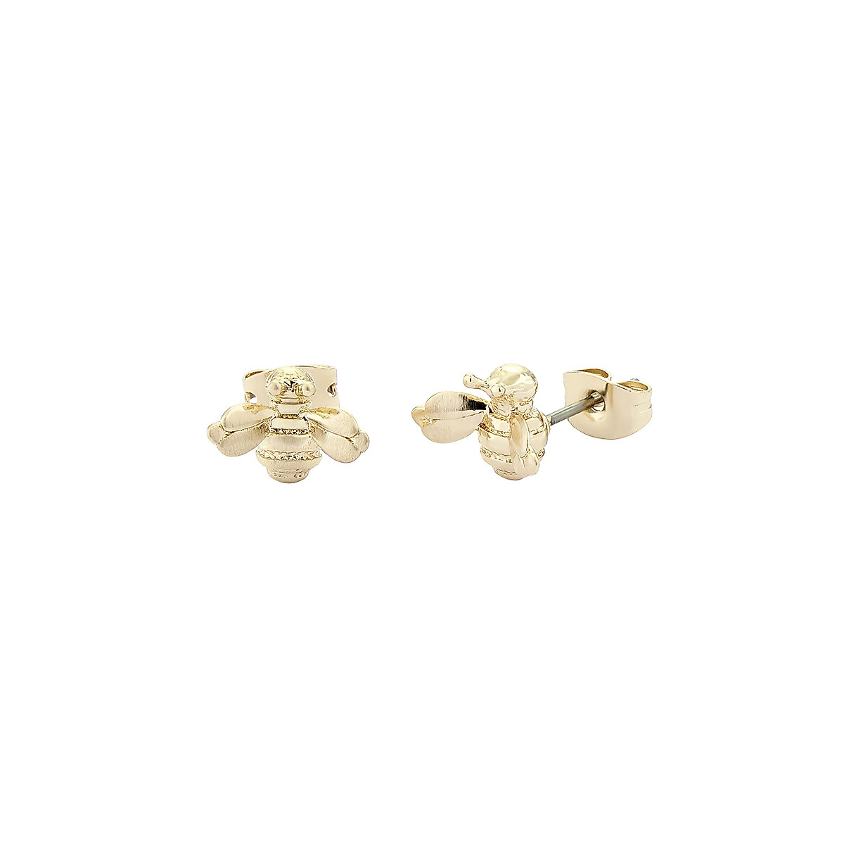 Ted Baker London Beelii Double Bee Stud Earrings for Women - Bumble Bee Jewelry Gifts (Gold Tone)